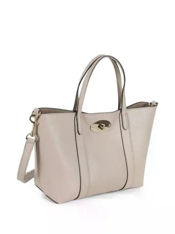 Mulberry Mini Bayswater Grained Tote Bag
