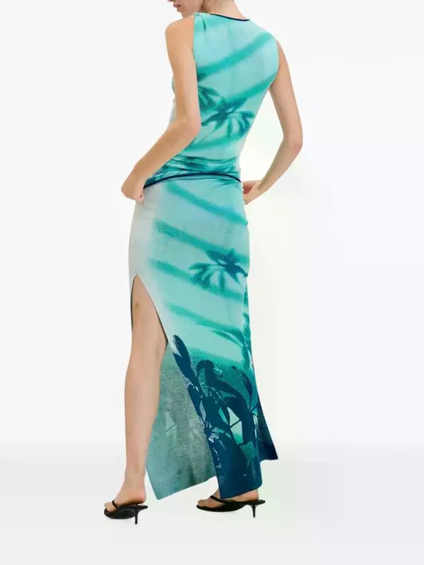 Ph5 Lina Ruched Midi Skirt - Green