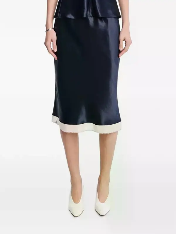 Maria Mcmanus Midi Skirt - Blue