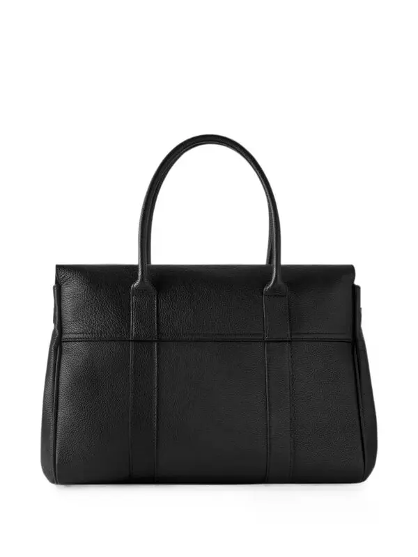 Mulberry Bayswater Leather Tote Bag - Black