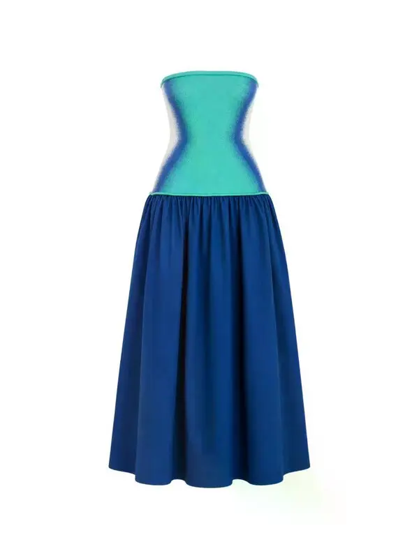 Ph5 Strapless Gathered Maxi Dress