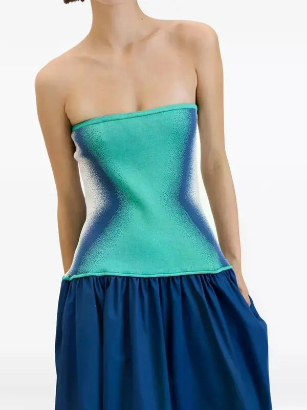 Ph5 Strapless Gathered Maxi Dress