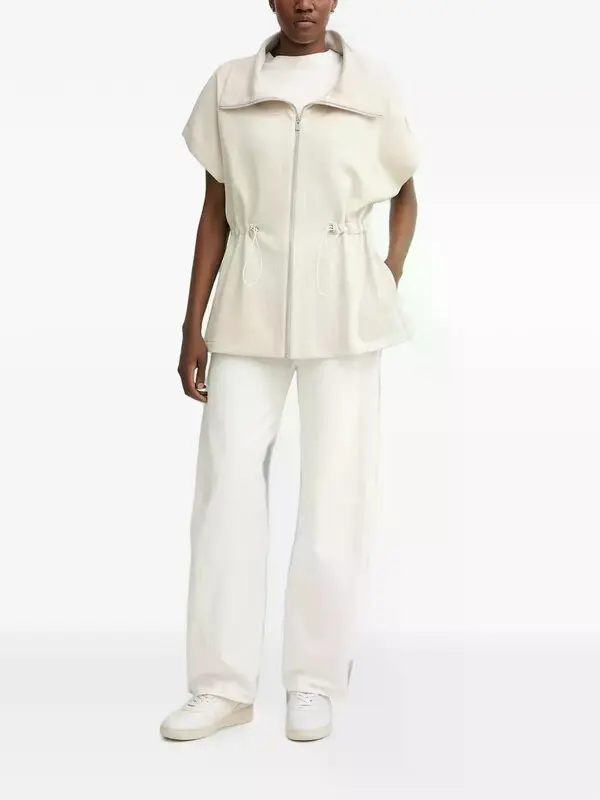 Joseph Ribkoff Zip-up Drawstring Sweatshirt