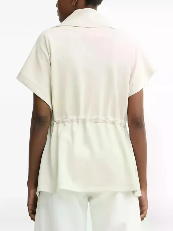 Joseph Ribkoff Zip-up Drawstring Sweatshirt