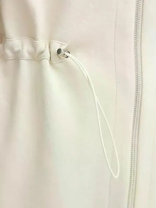 Joseph Ribkoff Zip-up Drawstring Sweatshirt