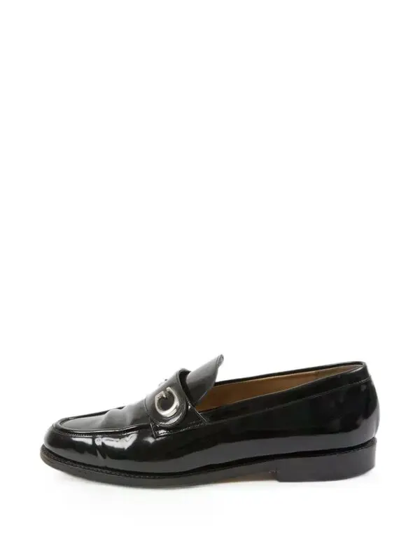 Gucci Patent G Plaque Loafers