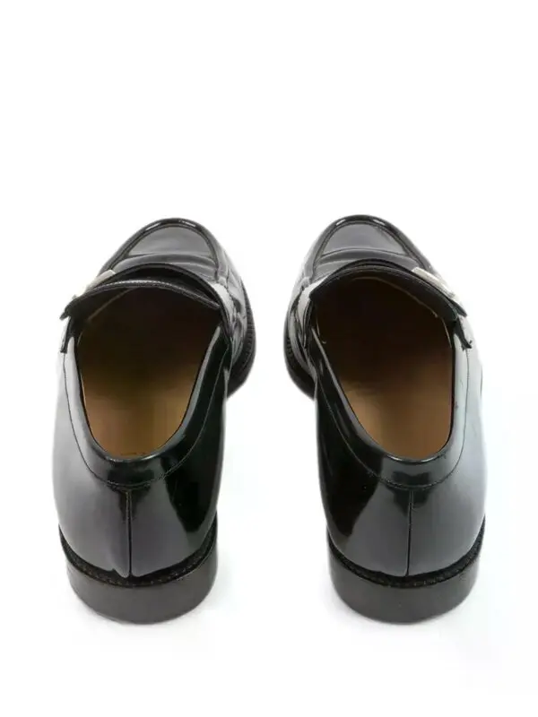 Gucci Patent G Plaque Loafers