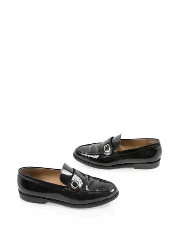 Gucci Patent G Plaque Loafers