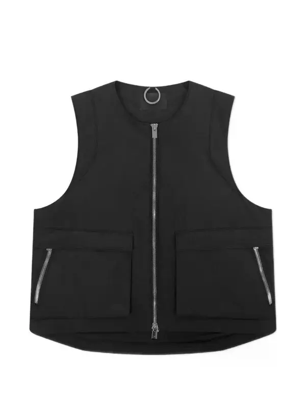 HELIOT EMIL Motility Multi-pocket Zip-up Vest
