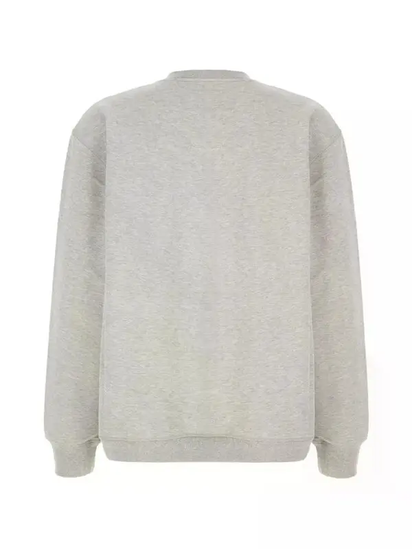Balmain Embroidered Logo Crew Neck Sweater