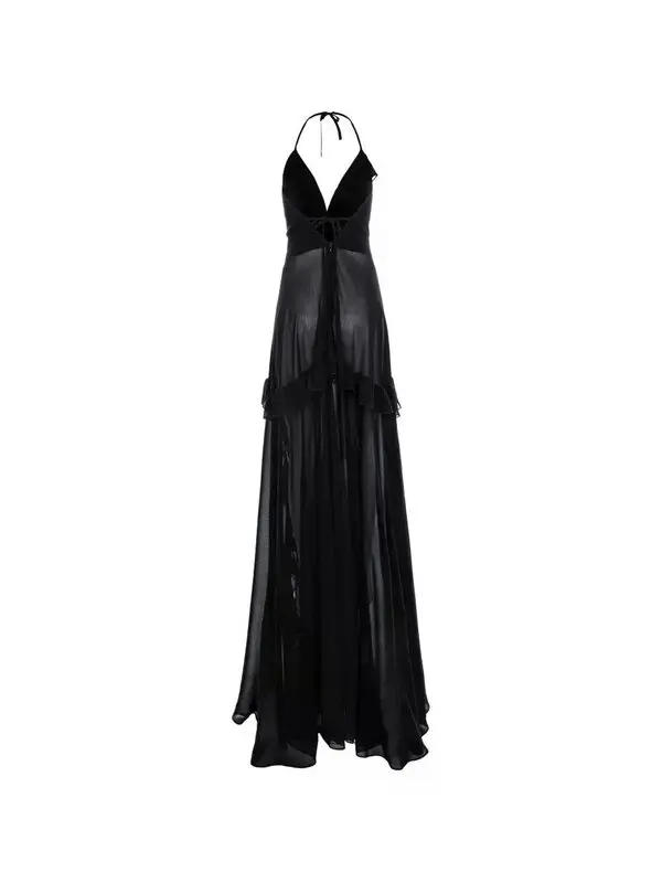 CUANNA Luna Ruffled Maxi Dress