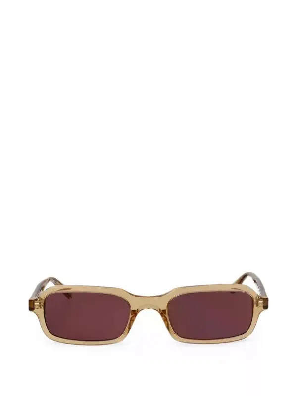 Saint Laurent Square Frame Sunglasses - Neutrals