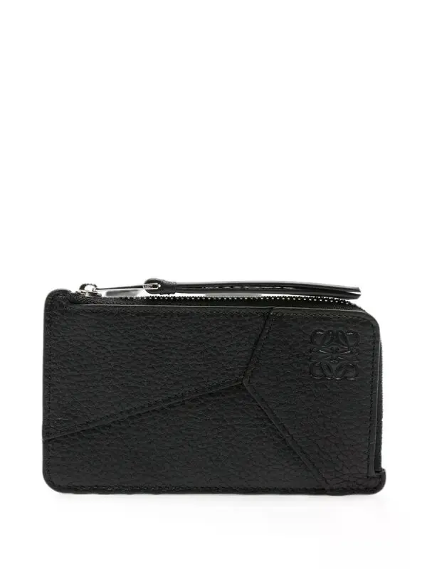 Loewe Puzzle Leather Card Holder - Black