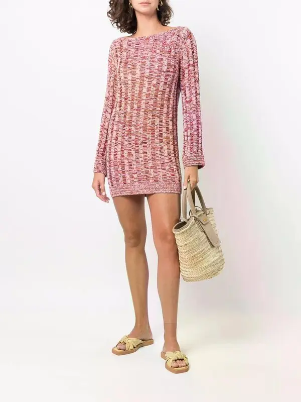 Missoni Speckle Knit Mini Dress