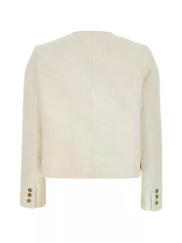 Ba&sh Textured Button-up Jacket
