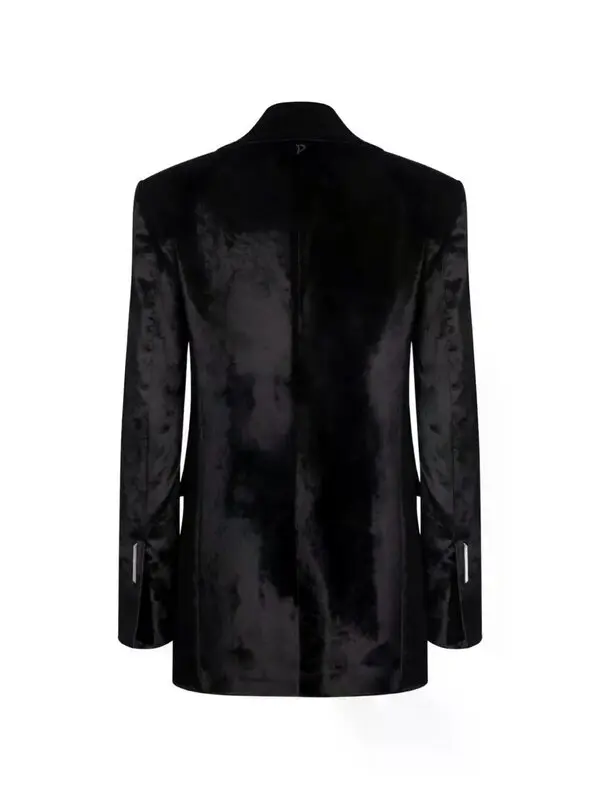 DONDUP Velvet Peak-lapel Blazer