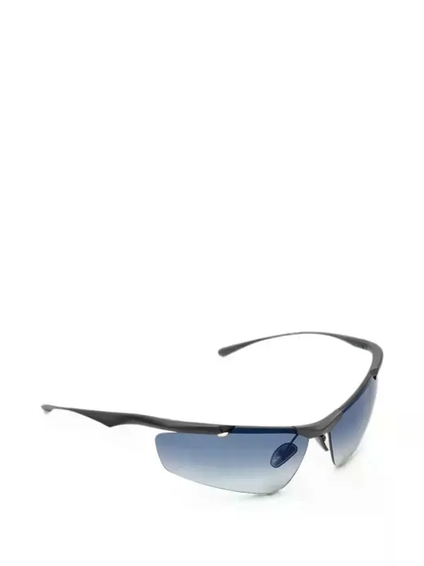 Balenciaga Boomerang Cat-eye Sunglasses - Black