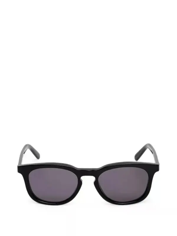 MAISON MARGIELA Geometric Frame Sunglasses - Black