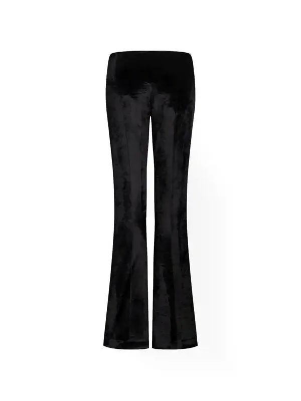 DONDUP Crushed Velvet Flared Trousers