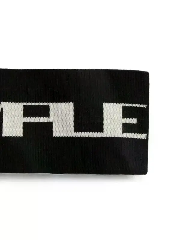 Rick Owens Logo Intarsia Headband