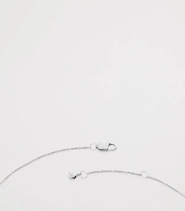 Monica Vinader Sterling Cancer Zodiac Necklace