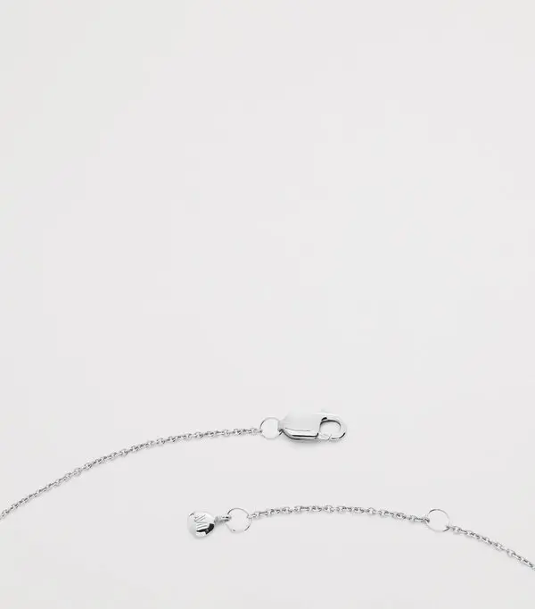 Monica Vinader Sterling Libra Zodiac Necklace