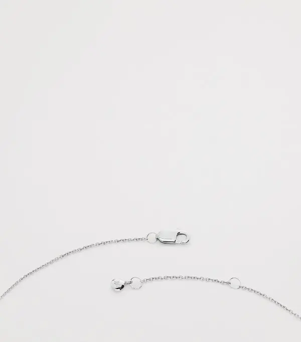 Monica Vinader Sterling Aquarius Zodiac Necklace