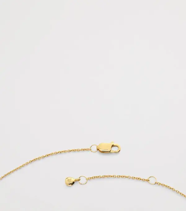 Monica Vinader Vermeil Zodiac Aries Necklace