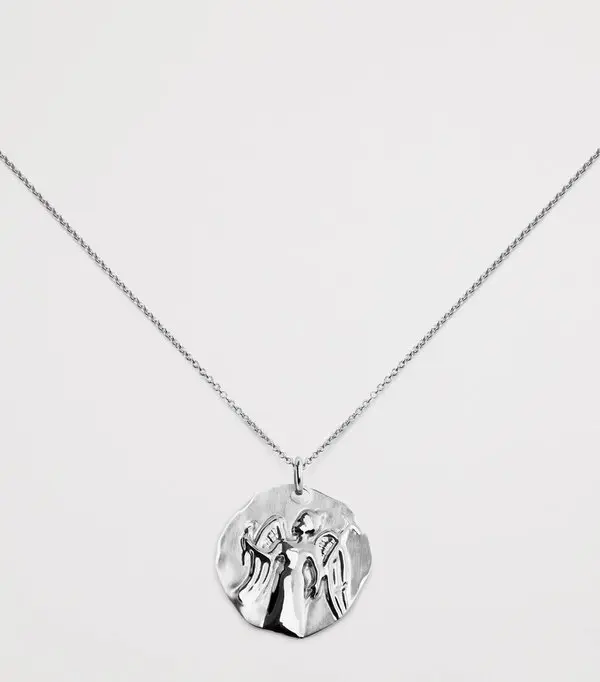 Monica Vinader Sterling Virgo Zodiac Necklace