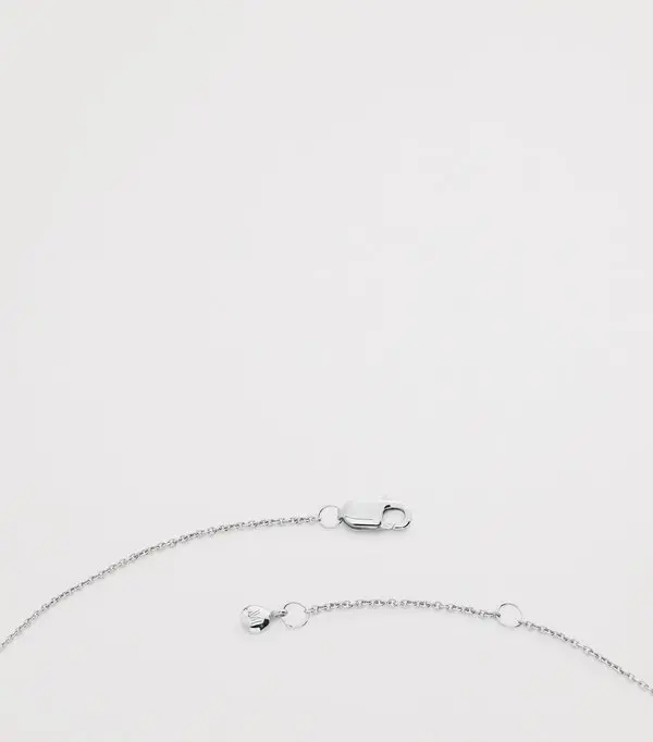 Monica Vinader Sterling Pisces Zodiac Necklace