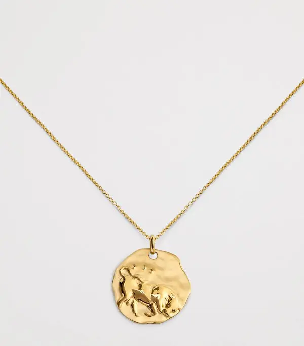 Monica Vinader Vermeil Zodiac Taurus Necklace
