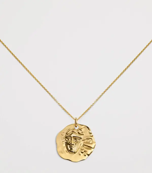 Monica Vinader Vermeil Zodiac Gemini Necklace