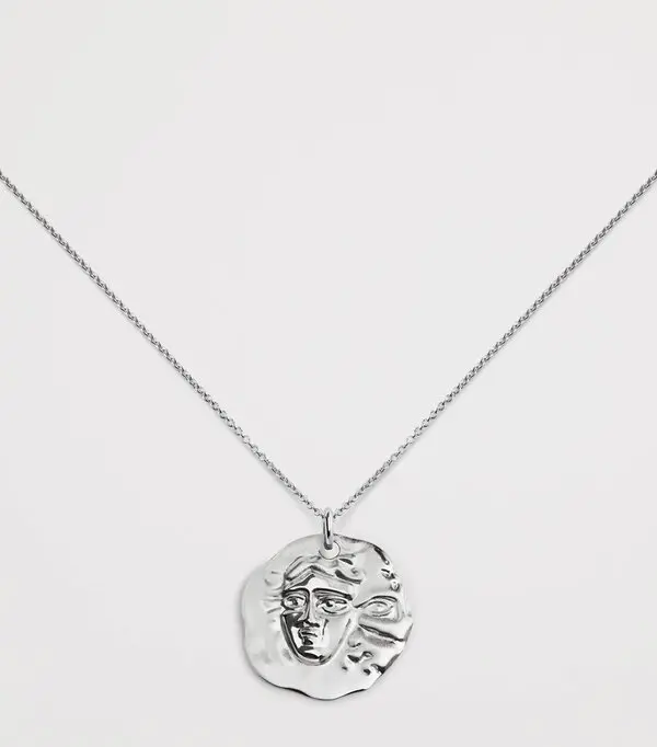 Monica Vinader Sterling Gemini Zodiac Necklace