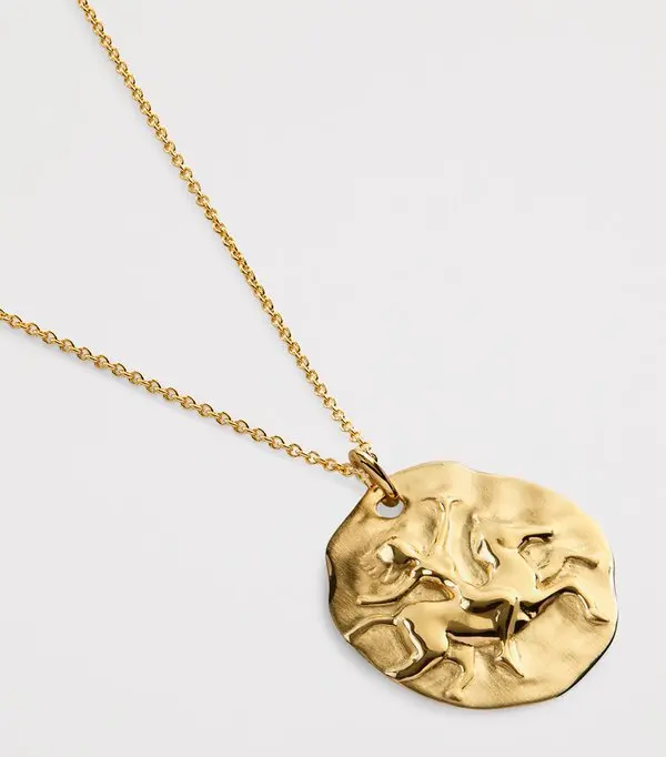 Monica Vinader Vermeil Zodiac Sagittarius Necklace