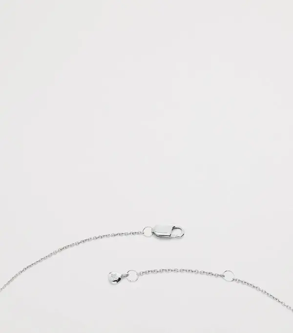 Monica Vinader Sterling Capricorn Zodiac Necklace