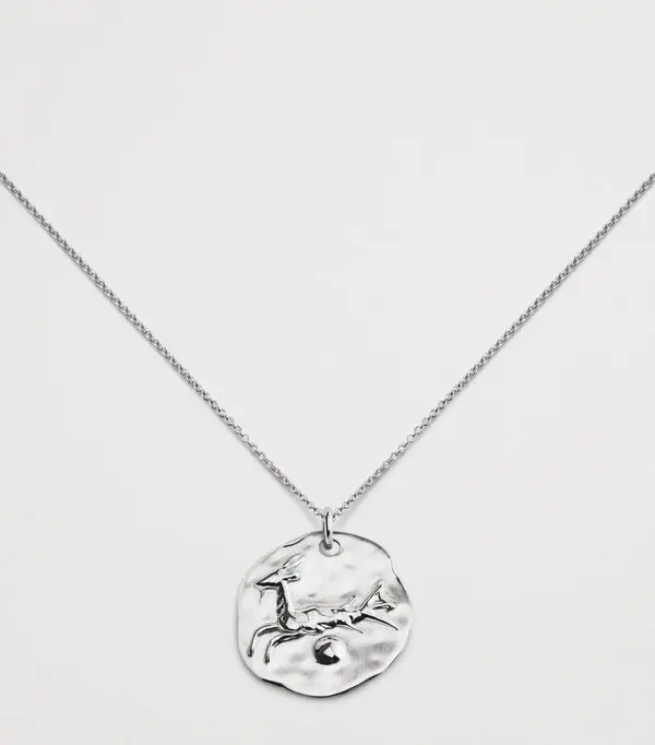 Monica Vinader Sterling Capricorn Zodiac Necklace