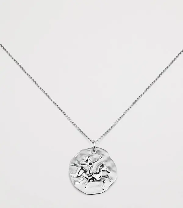 Monica Vinader Sterling Sagittarius Zodiac Necklace