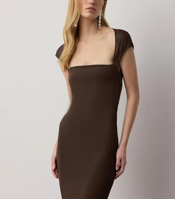 Ralph Lauren Jersey Waverley Maxi Dress