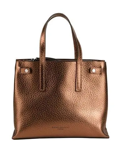 GIANNI CHIARINI Bronze Leather Tote