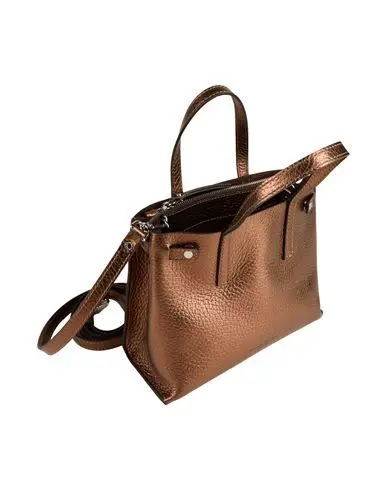 GIANNI CHIARINI Bronze Leather Tote