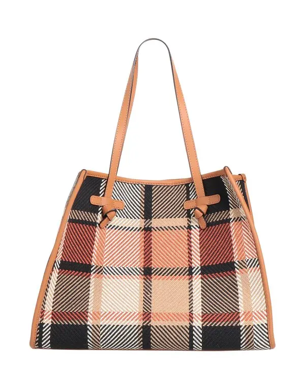 GIANNI CHIARINI Tote Bag In Leather And Textile Fibers