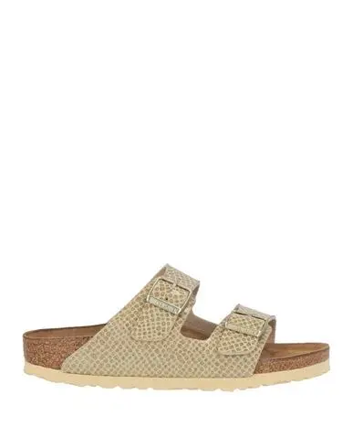 BIRKENSTOCK Sandals Size Synthetic Material - Beige