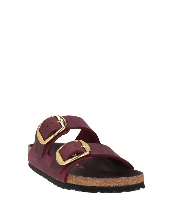 BIRKENSTOCK Leather Sandals - Red