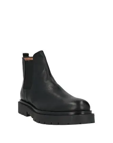CALPIERRE Ankle Boots Size Leather - Black