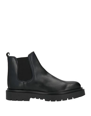 CALPIERRE Leather Chelsea Boots - Midnight Blue