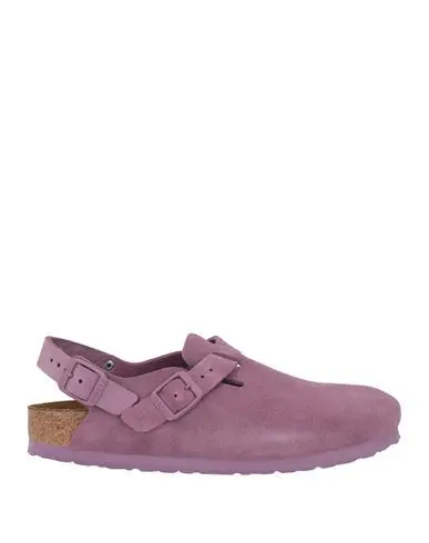BIRKENSTOCK Mules & Clogs Mauve Size Leather