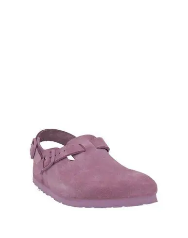 BIRKENSTOCK Mules & Clogs Mauve Size Leather