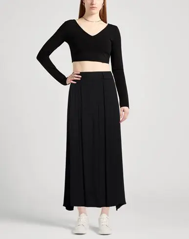 Momoni Maxi Skirt In Viscose And Wool
