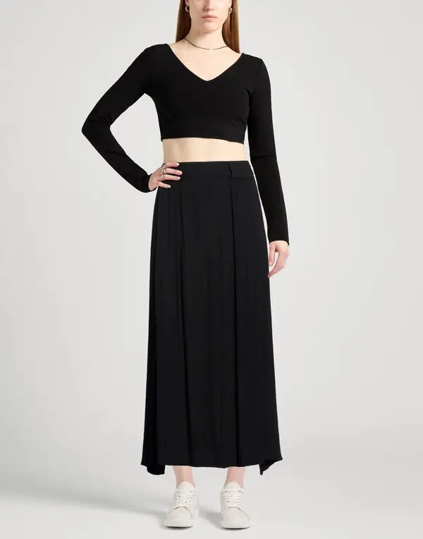 Momoni Maxi Skirt In Viscose And Wool
