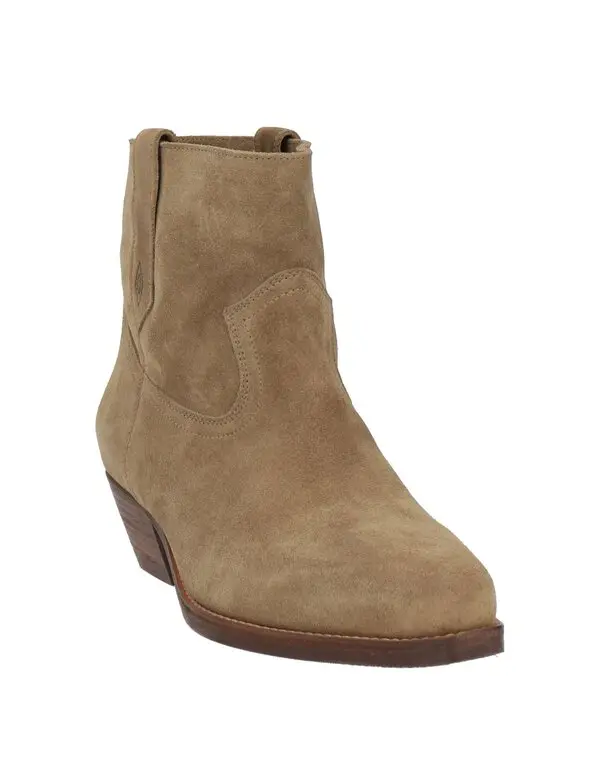 Ba&sh Ankle Boots Sand Size Leather